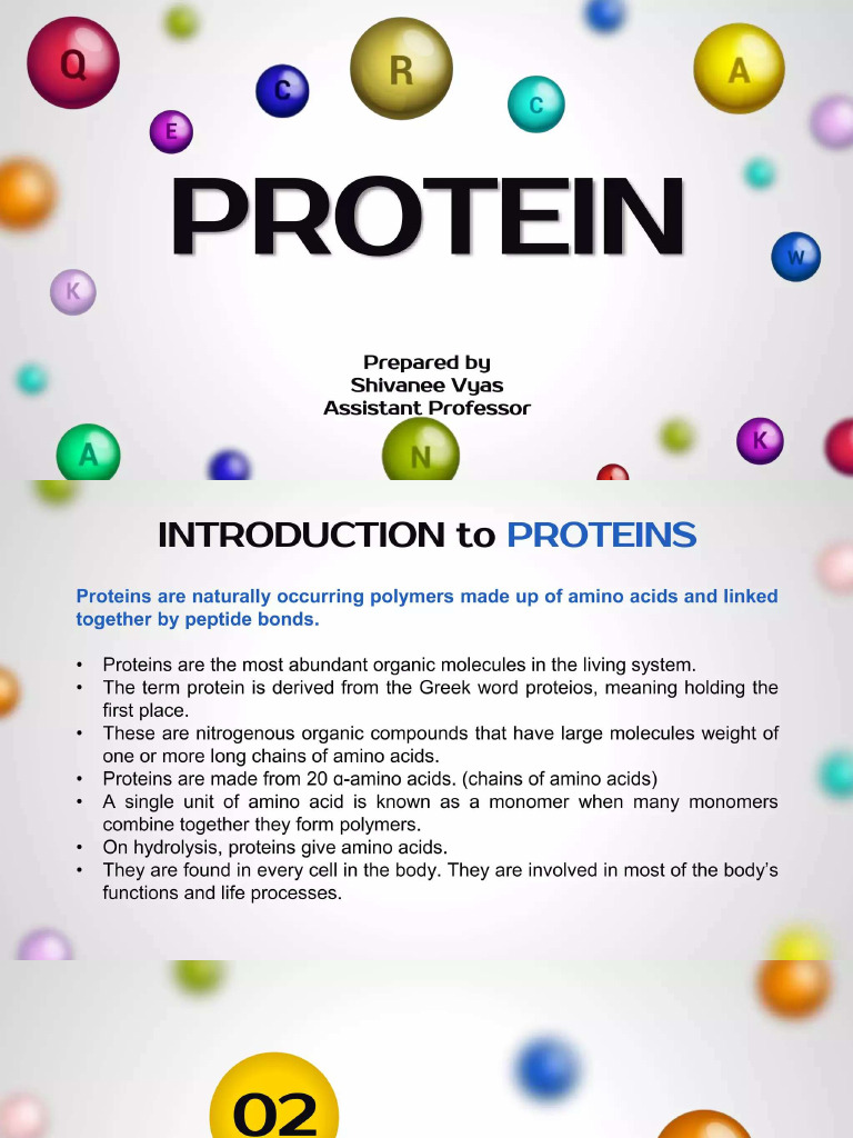 Proteins Biochemistry | PDF
