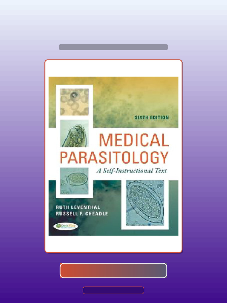 Ultimate Bundle Chapters 28 Medical Parasitology A Self Instructional ...