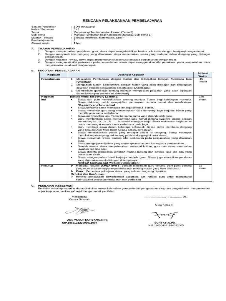 TEMA 2 PEMBELAJARAN KE 3 | PDF