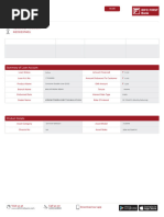 IDFC Bank Statement Request Form | PDF