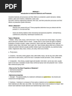 AQA Design Technology Revision Notes | PDF | Composite Material | Metals