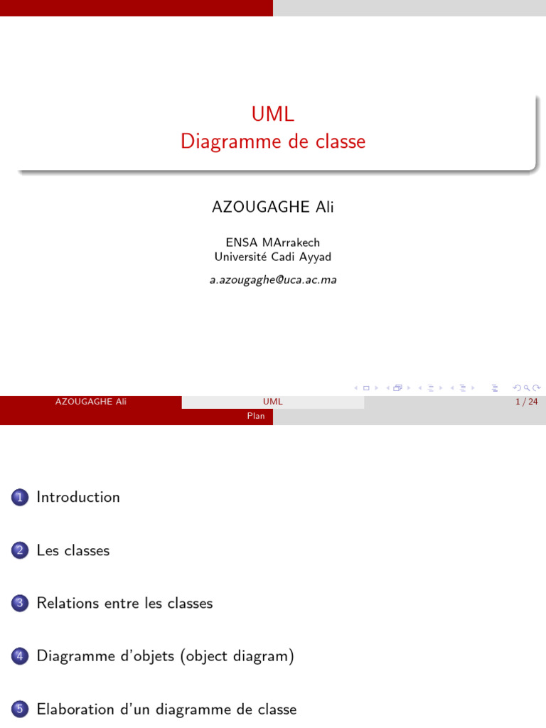 Guide complet sur les diagrammes de classe UML | PDF | Classe ...