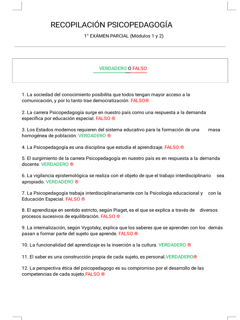 RECO PSICOPEDAGOGÍA 1ER PARCIAL PDF-1. RECO PSICOPEDAGOGÍA 1ER PARCIAL PDF-1 | PDF | Aprendizaje ...