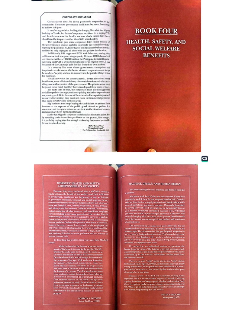Labor (Azucena) - Pg. 508-607 PART 7 | PDF