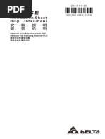 Delta DVP Sa2 Series Instruction Sheet | PDF | Programmable Logic ...