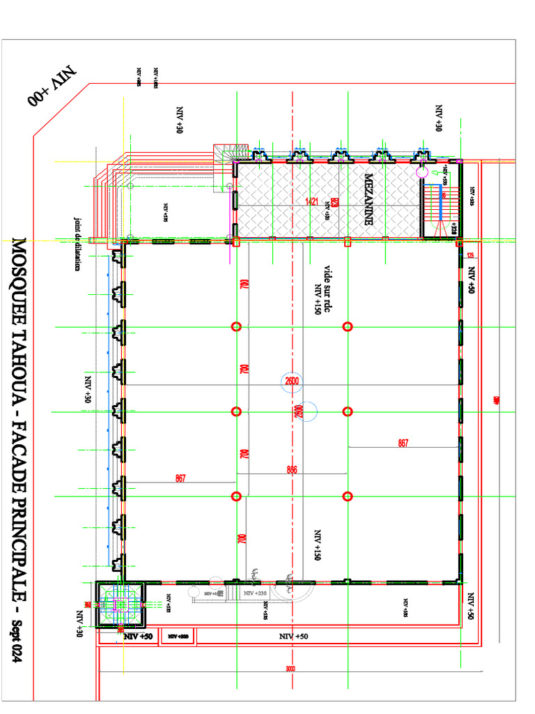 Plan Etage MosqueeTAHOUA Oct 024-Model | PDF