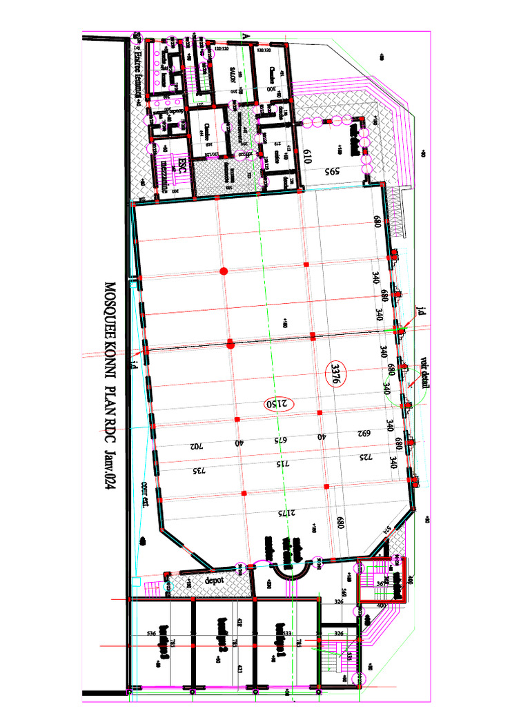 000 Plans RDC Mosquee KONNI FEVR 024-Model | PDF