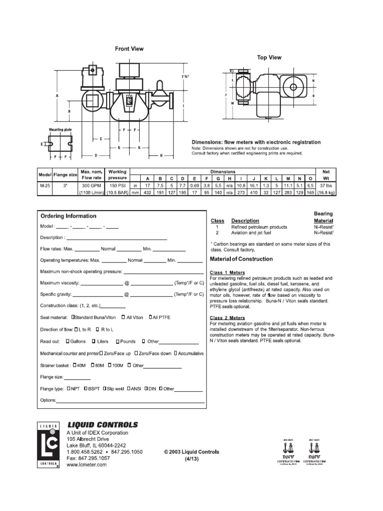 General Arrangement Metering SSB 2014 | PDF