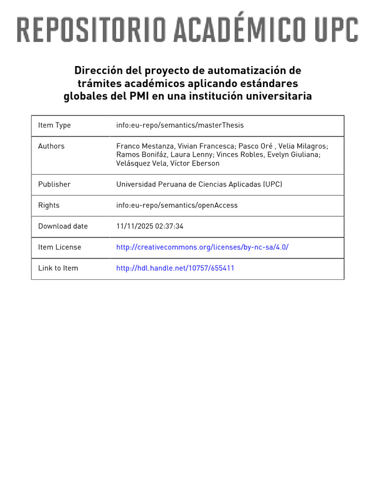 FrancoM_V | PDF | Calidad (comercial) | Riesgo