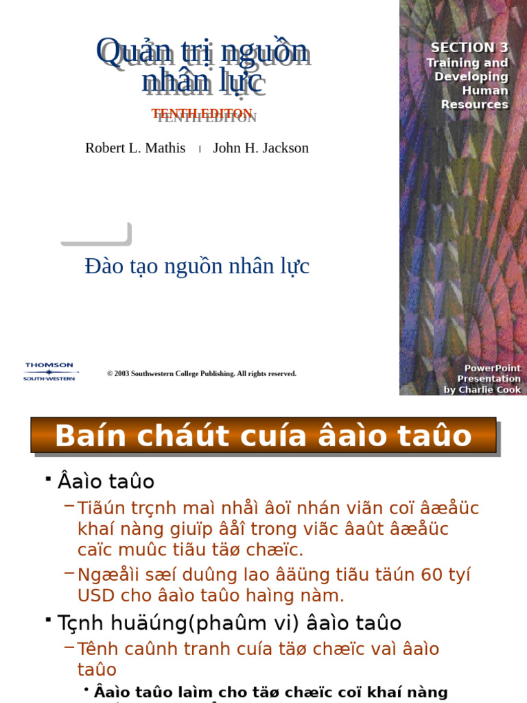 Dao Tao Nguon Nhan Luc | PDF
