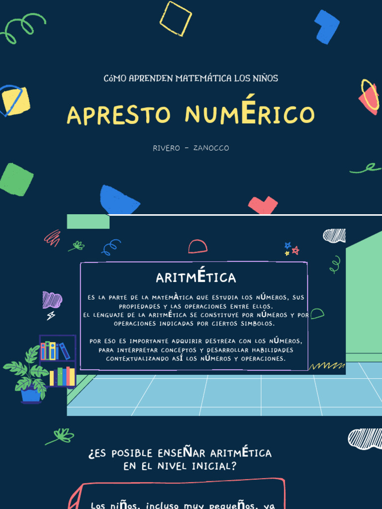 Enseñanza de Aritmética en Niños | PDF | Aprendizaje | Enseñando
