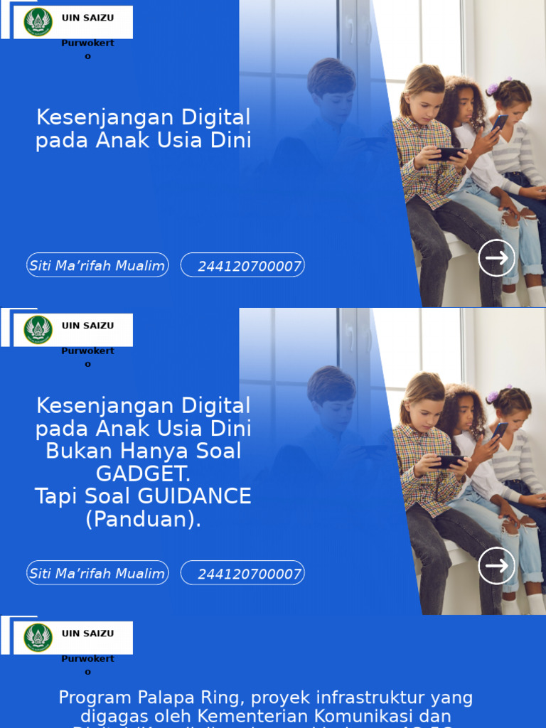 Digital Education kesenjangan digitan devide pada anak usia dini | PDF