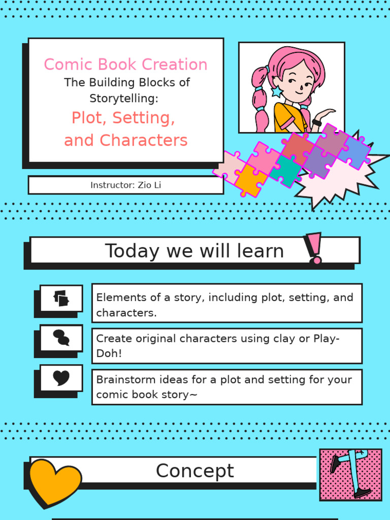 Comic Book Creation Lesson 3 | PDF | Planets | Saturn