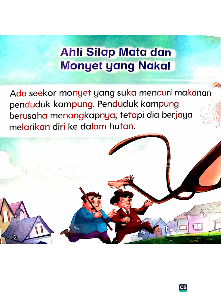 Ahli Silap Mata Dan Monyet Yang Nakal | PDF