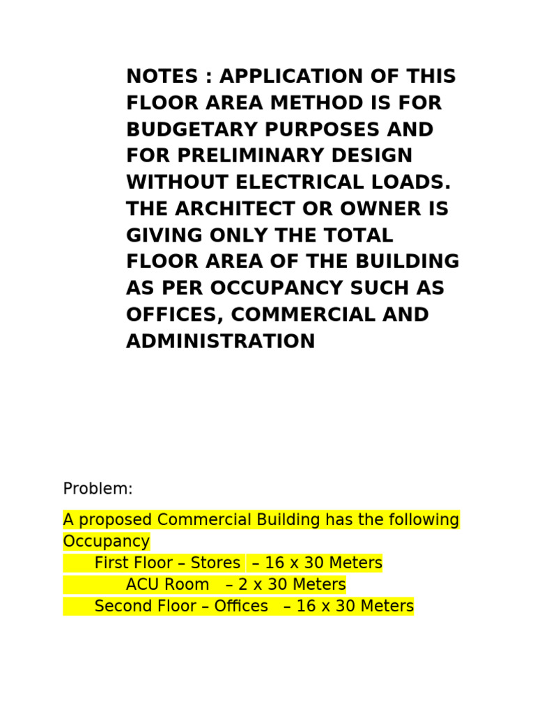 Commercial Building Electrical Design Guide | PDF | Electrical ...