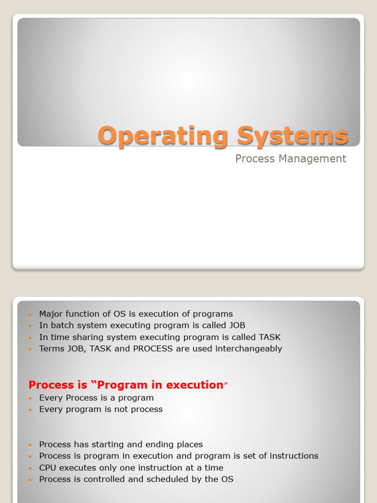Handout-3-I | PDF | Process (Computing) | Scheduling (Computing)