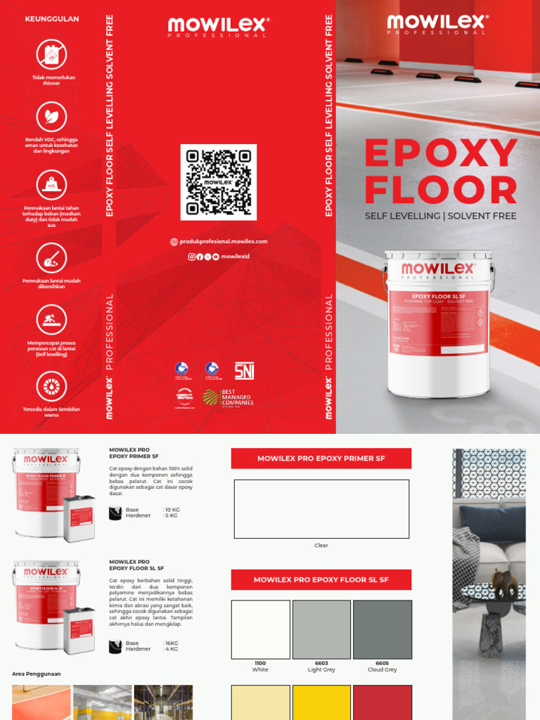 Colour Card - Epoxy Floor SL SF (250729) | PDF