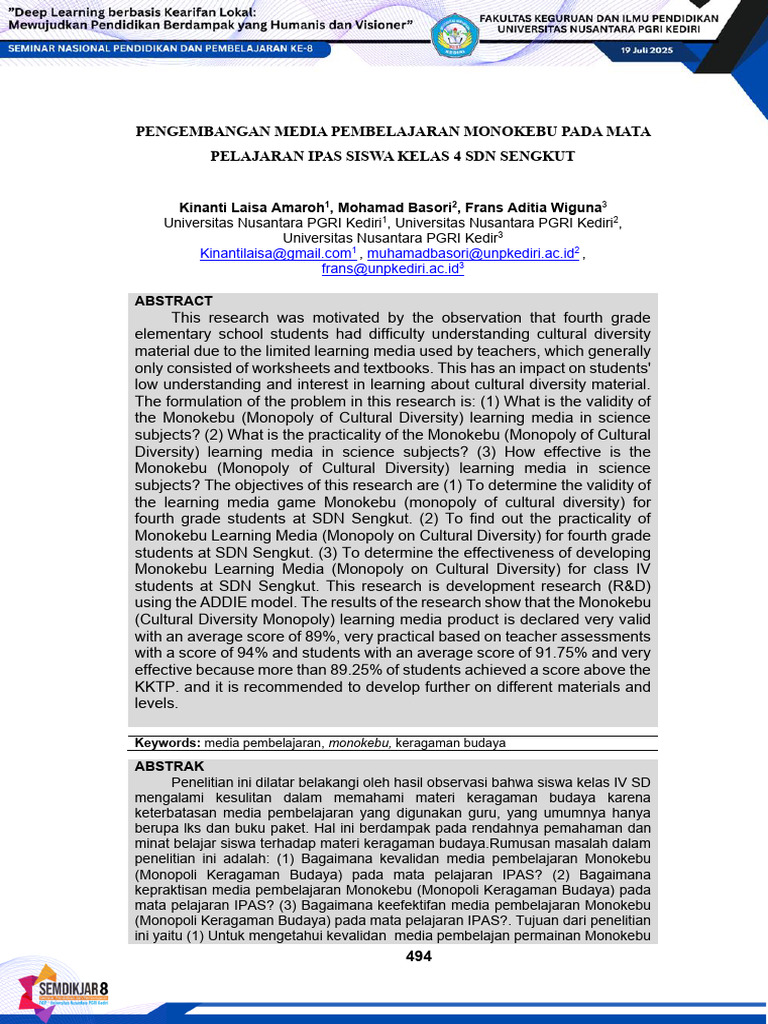 494-501+ARTIKEL+KINANTI+LAISA+AMAROH+-+kinanti+laisa | PDF