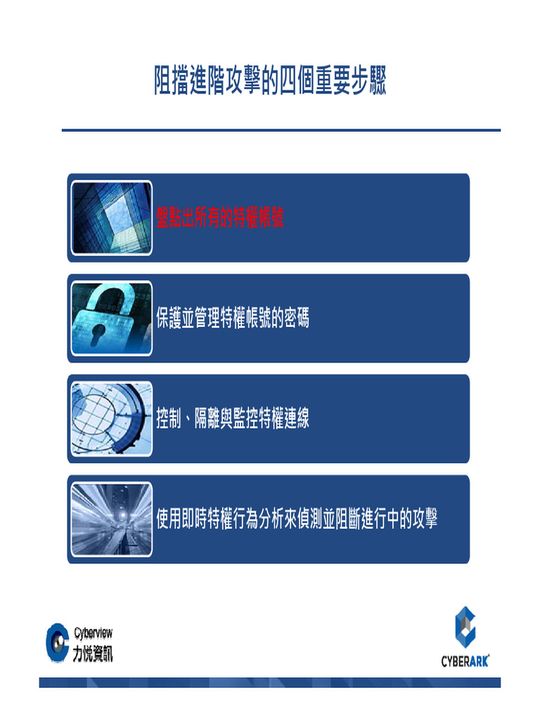 CyberArk DNA與破窗機制 | PDF