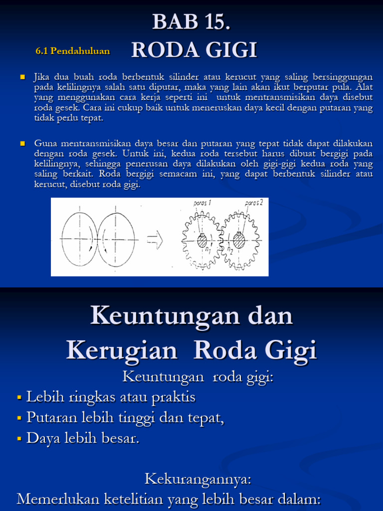 Roda Gigi | PDF