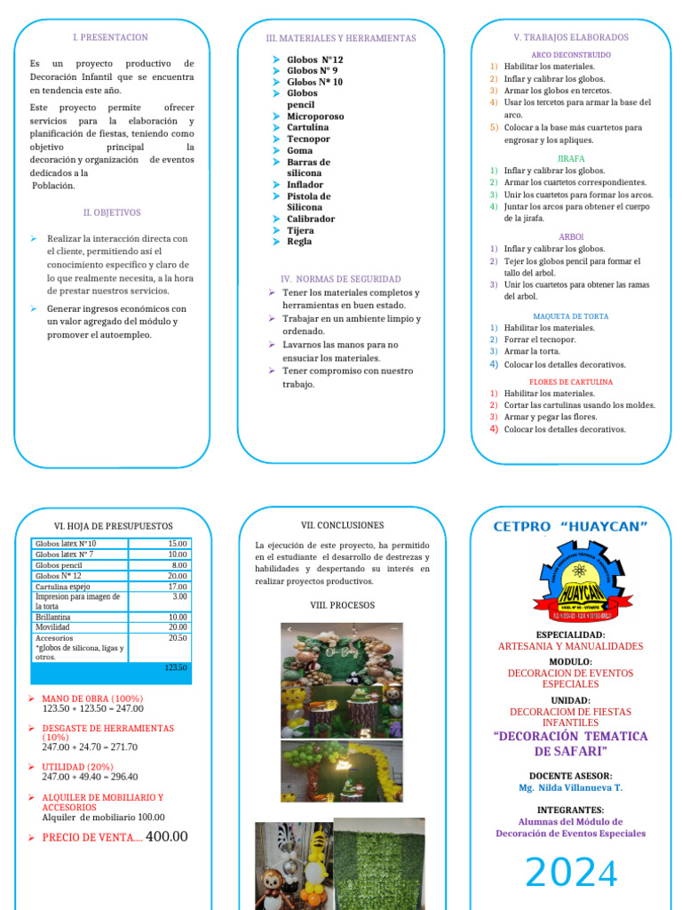 TRIPTICO CETPRO | PDF