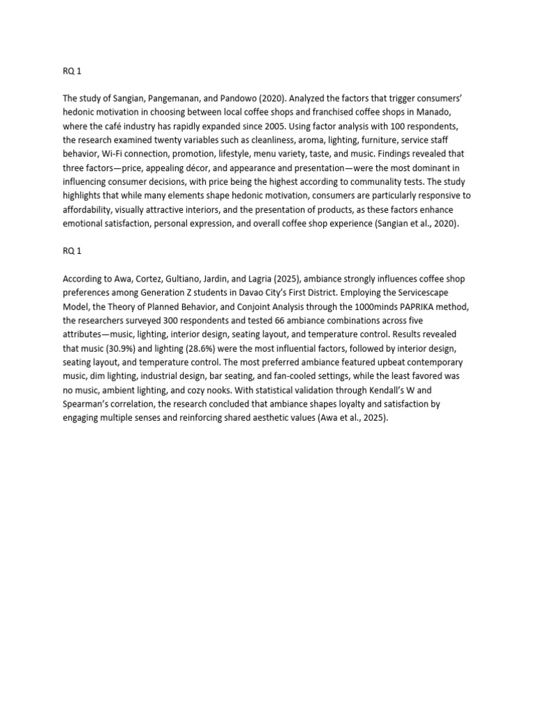 RRLS | PDF | Plastic | Attitude (Psychology)