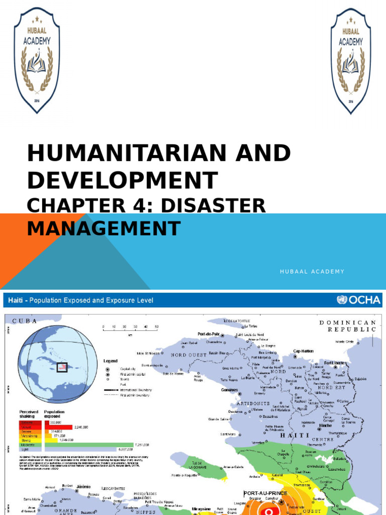 Disaster Management Principles and Types | PDF