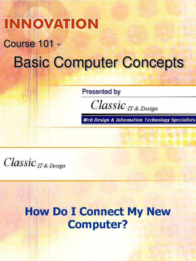Basic Computer Concepts | PDF | Web Browser | Internet Explorer