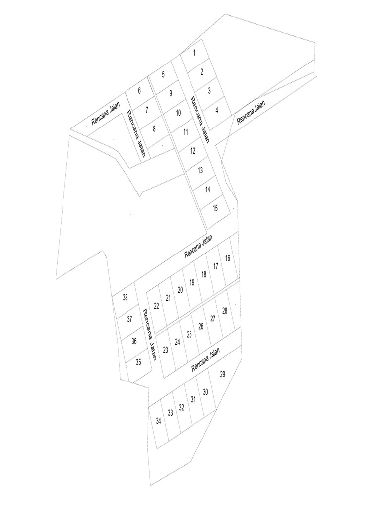 Rencana Jalan: Traffic Planning Overview | PDF