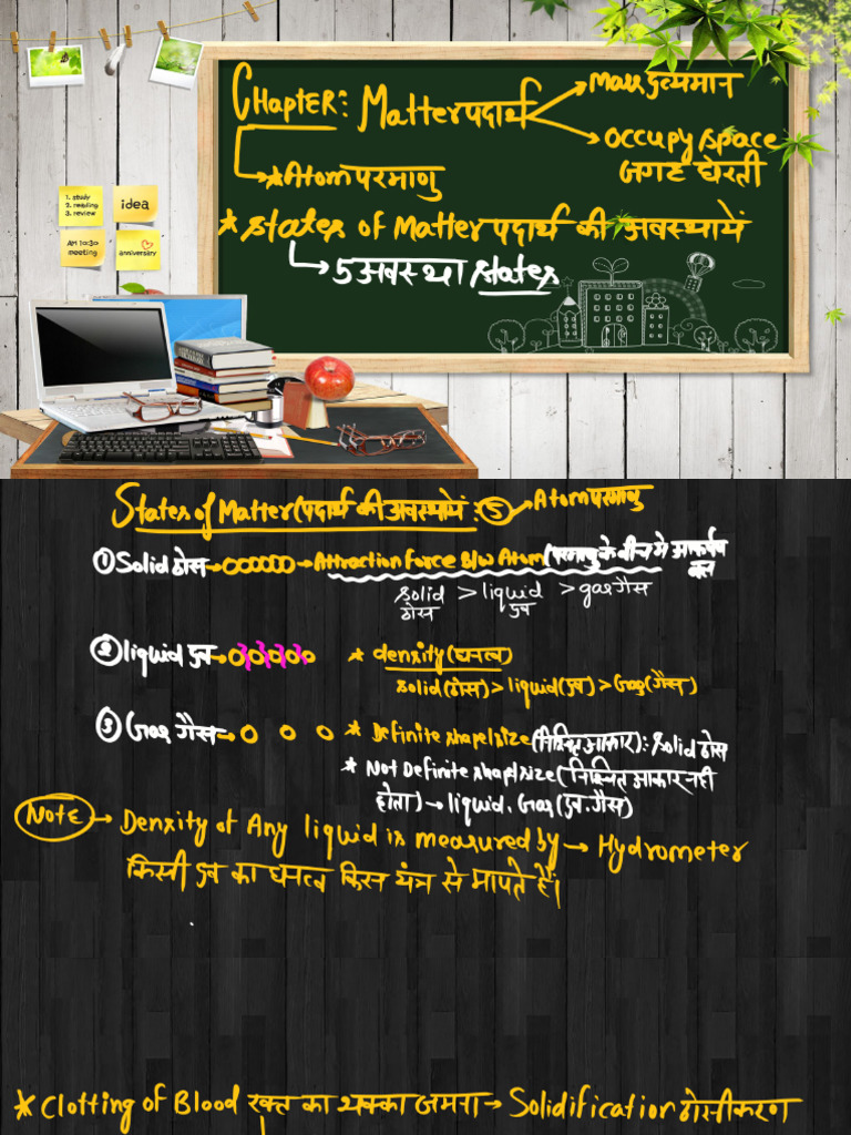 States of Matter (Class Notes) | PDF