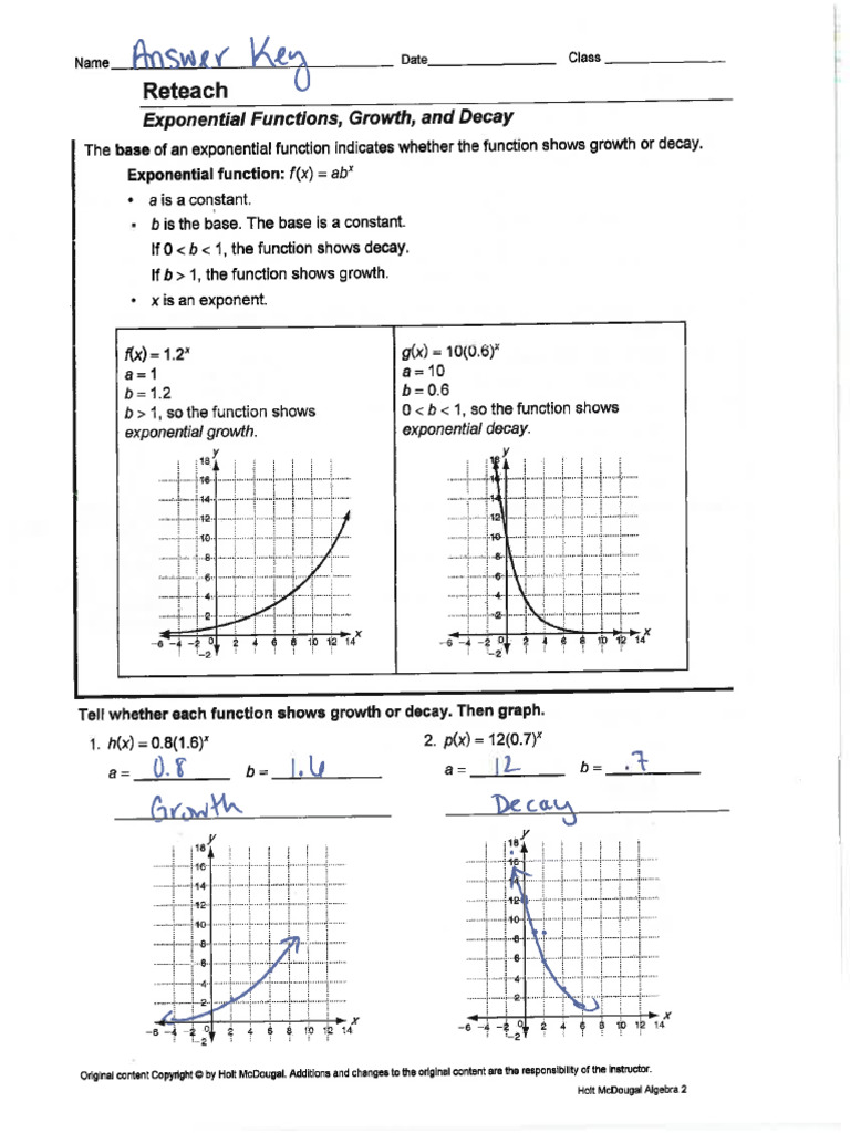 Answer Key Review 2 | PDF