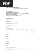 Form 54: Family Composition Details | PDF | Kinship And Descent ...