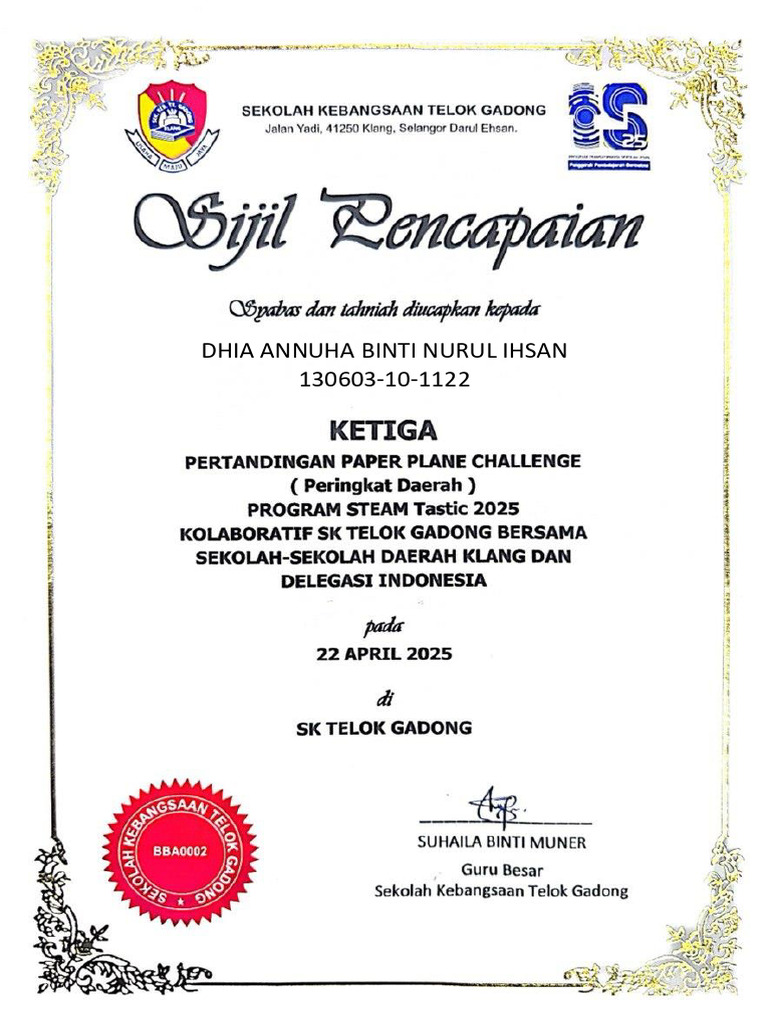SIJIL | PDF