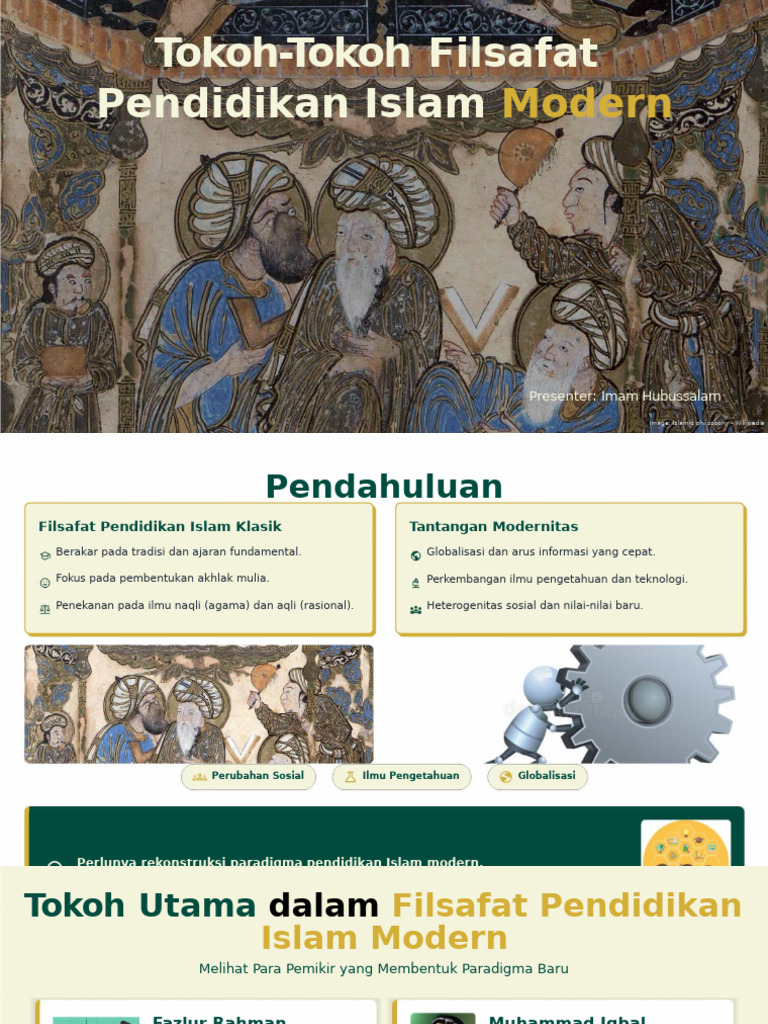 Filsafat Pendidikan Islam Modern: Tokoh dan Pemikiran | PDF