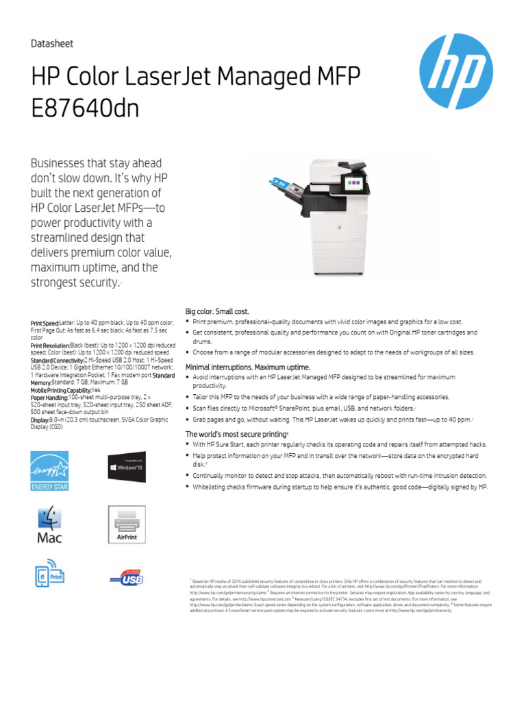 E87640 | PDF | Image Scanner | Printer (Computing)