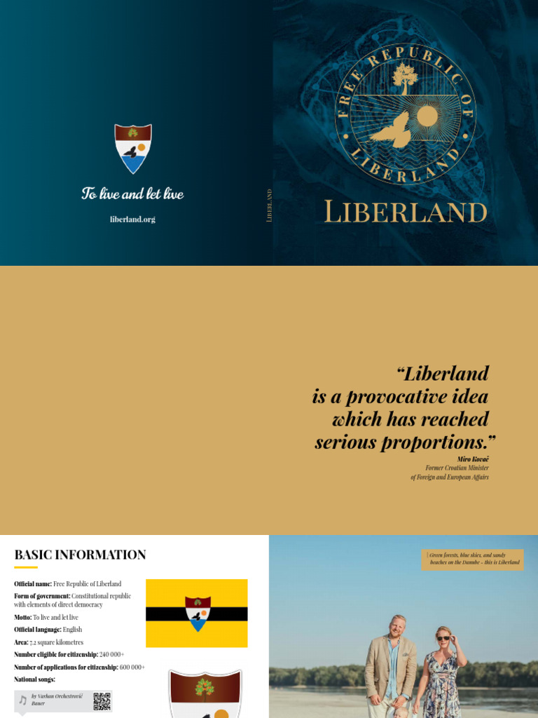 Liberland Brochure | PDF | Bill (Law)