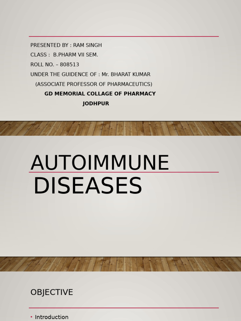 Understanding Autoimmune Diseases | PDF | Autoimmune Disease | Immune ...
