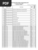 Delhi IMFL Price List 2025 | PDF | Scotch Whisky | Whisky