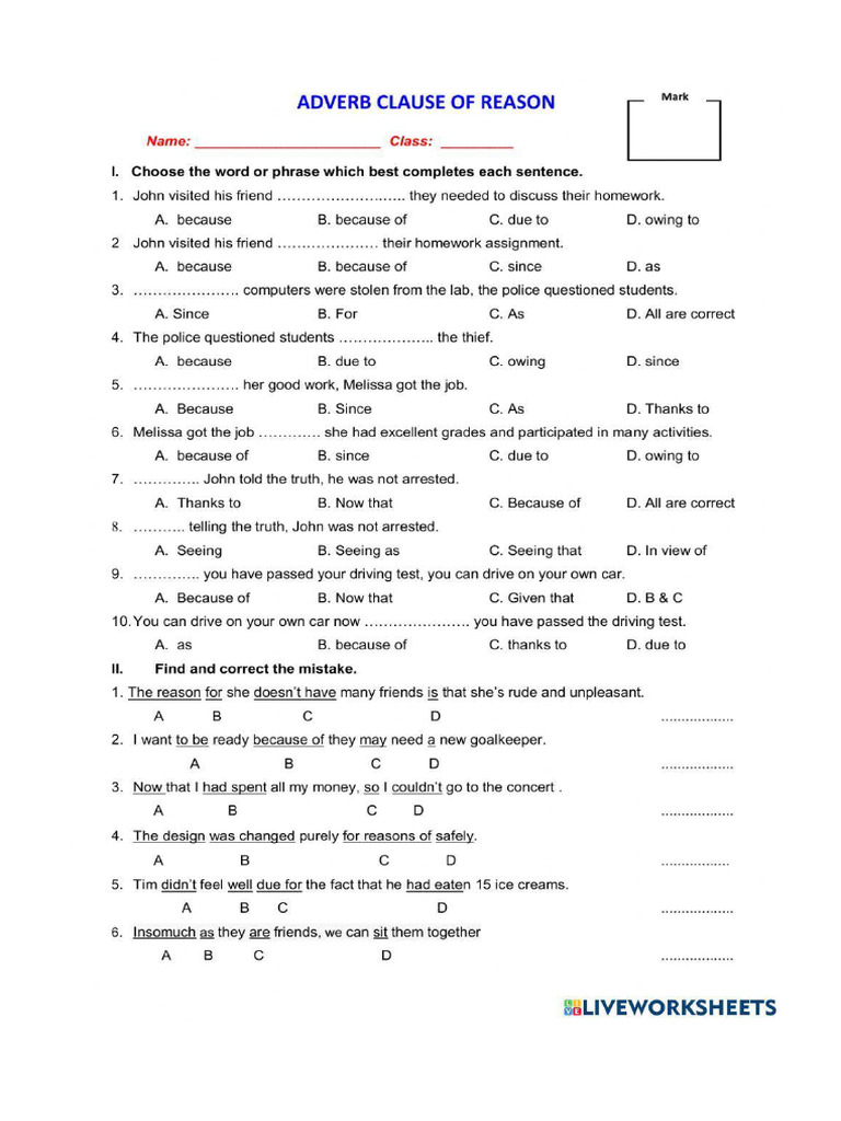Adverbial Clauses | PDF