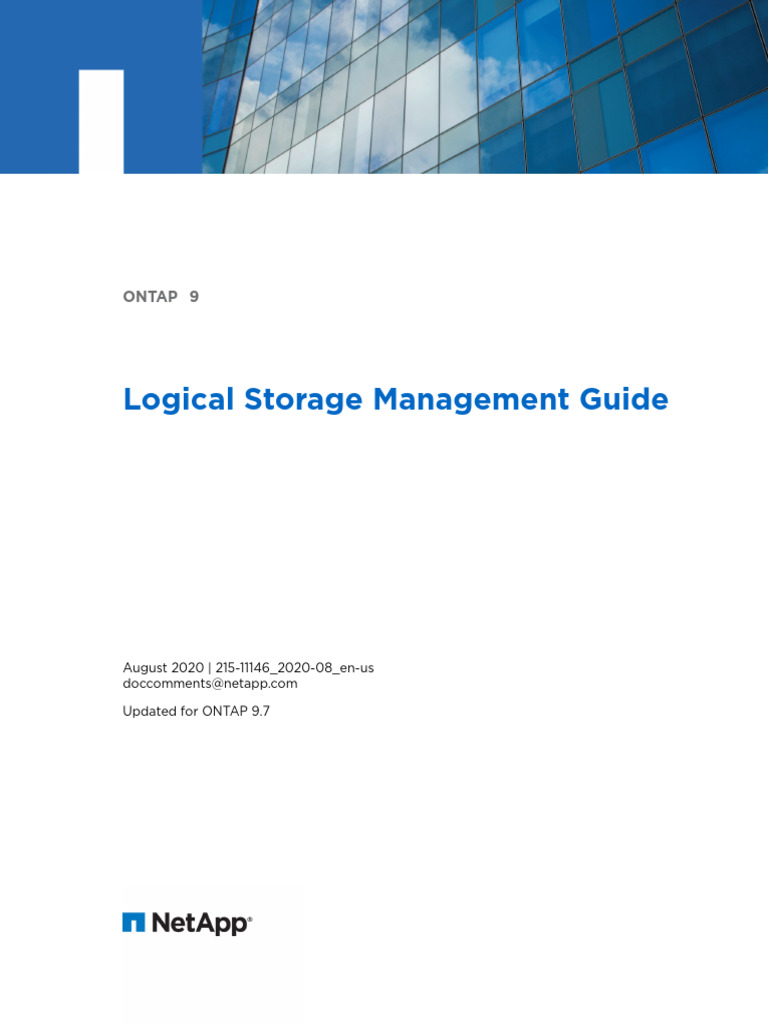 Logical Storage Management | PDF | Computer File | Computer Data