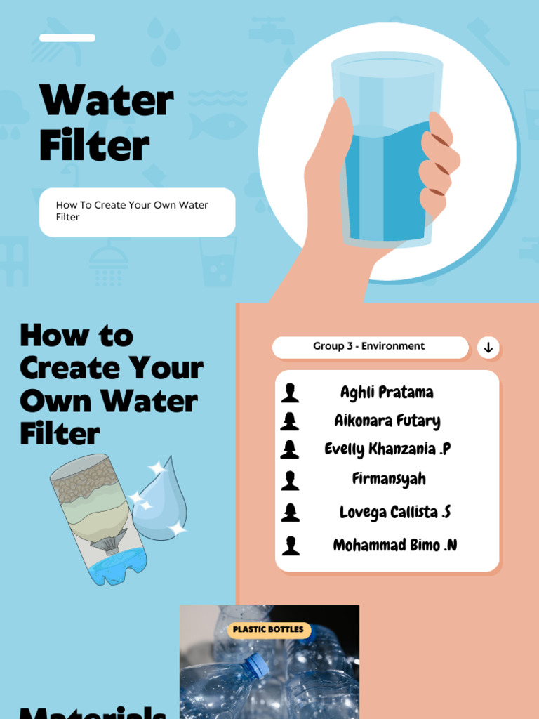 Water Filter Group 3 | PDF