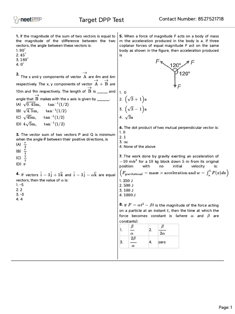 pdf of basic math | PDF | Euclidean Vector | Force