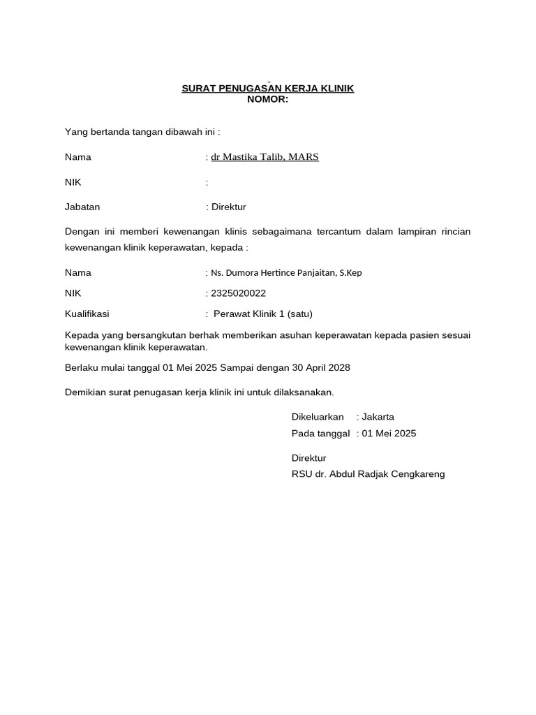 WORD SPKK RKK PK 1 Ns. Dumora Hertince Panjaitan, S.kep | PDF