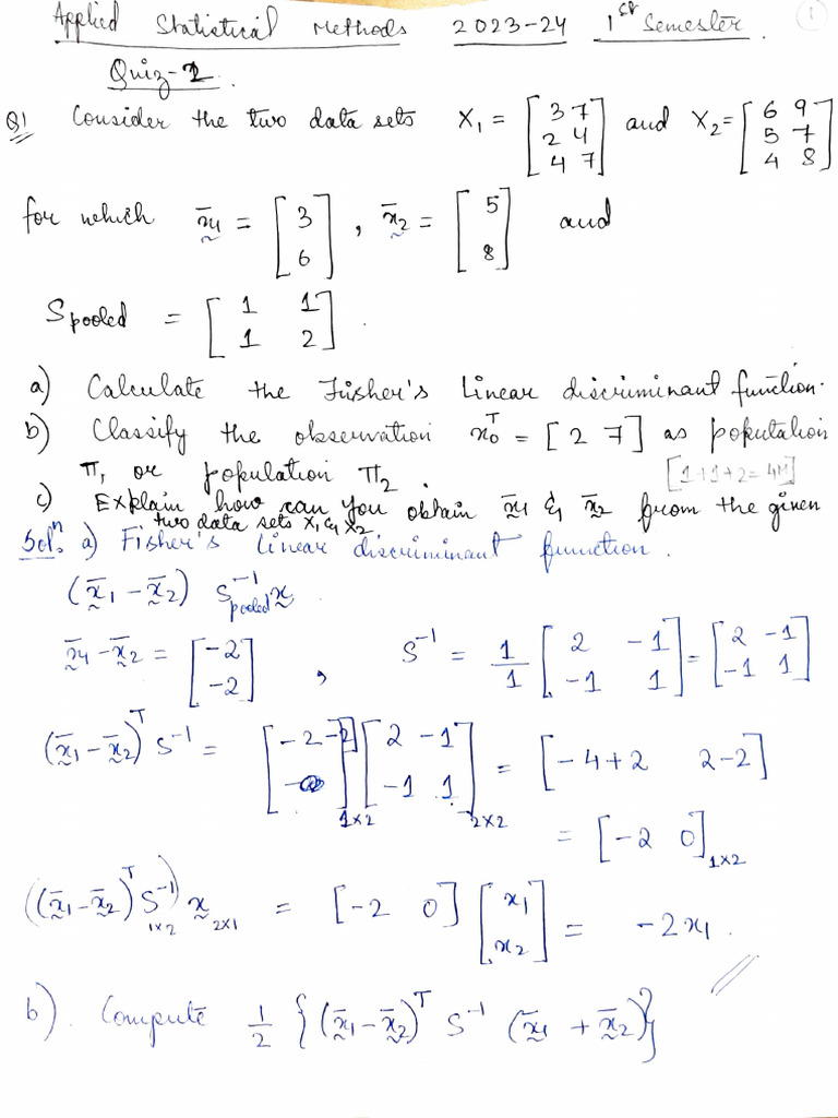 ASM Quiz-2 Solutions | PDF