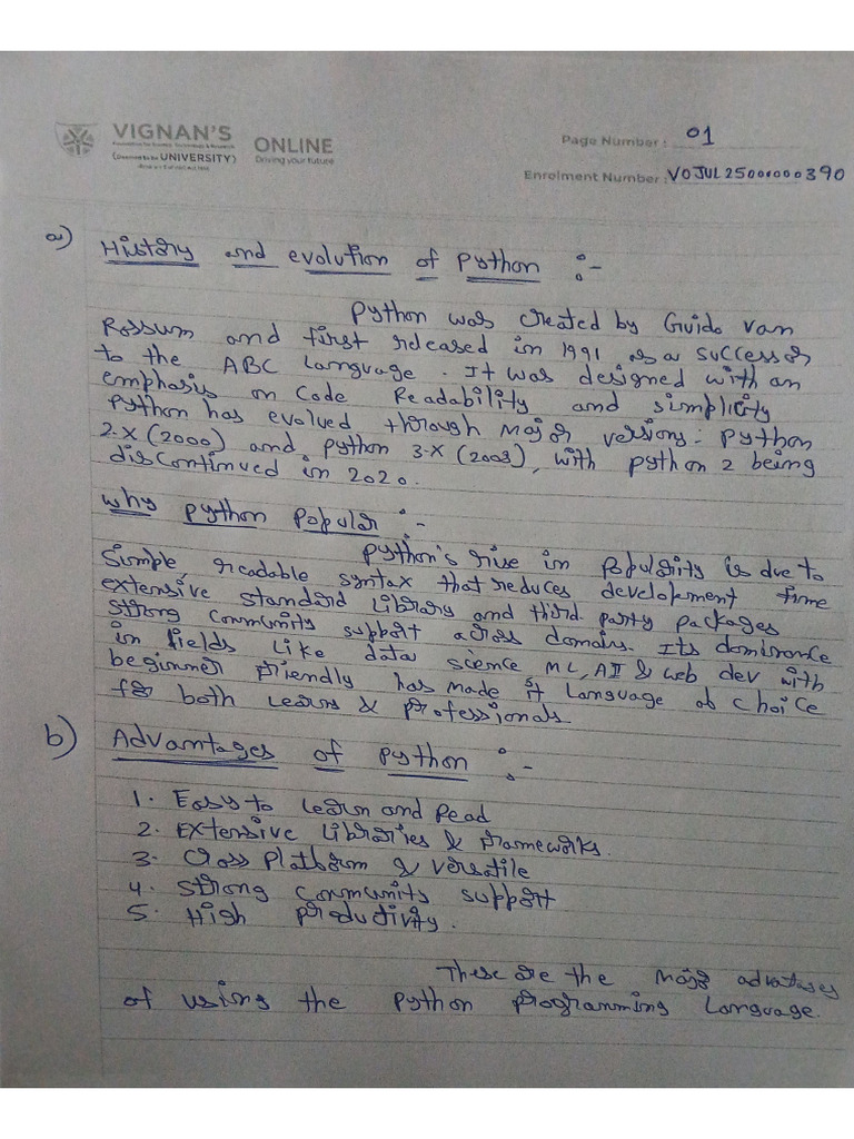 Python Q1 | PDF