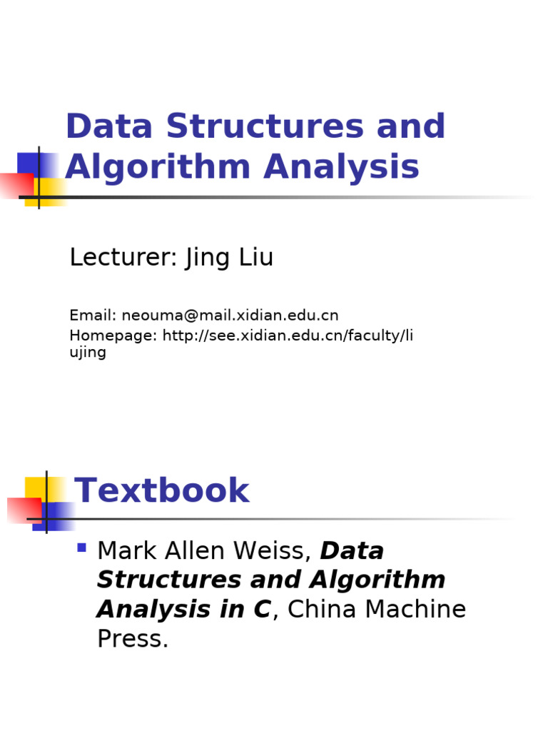Data Structures & Algorithm Analysis Guide | PDF | Queue (Abstract Data ...