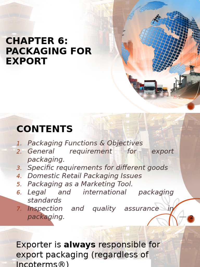 Part 6 - Packaging For Export.s | PDF | Cargo | Pallet