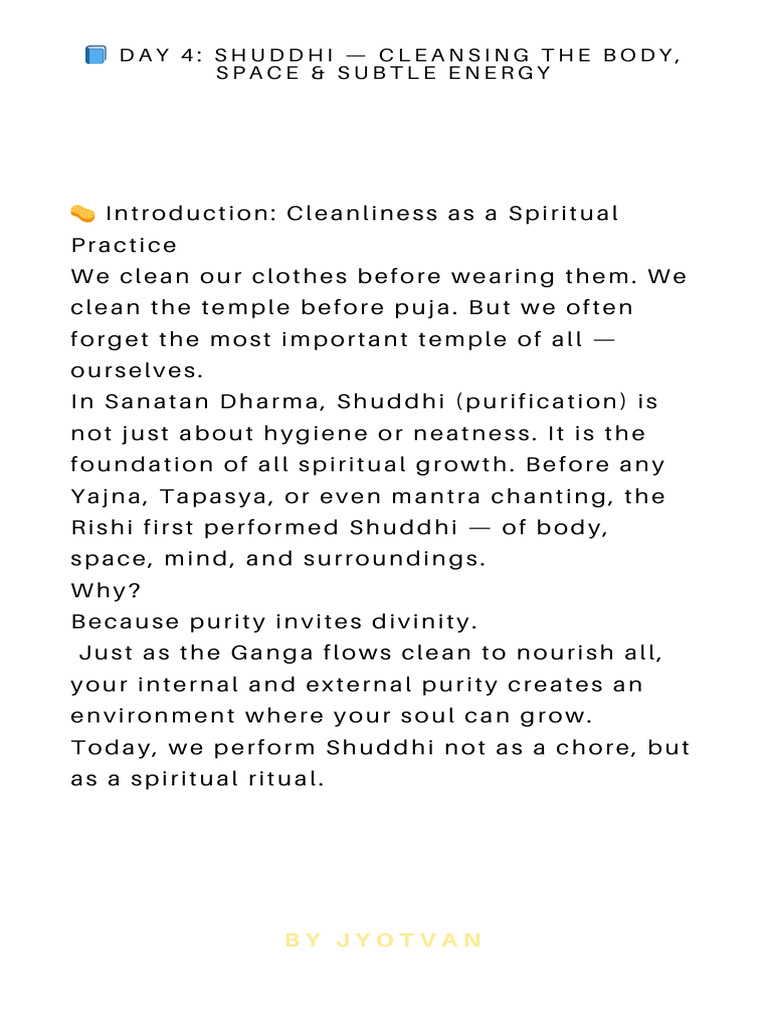 Day 4 of 12 Days To Change Your Life | PDF