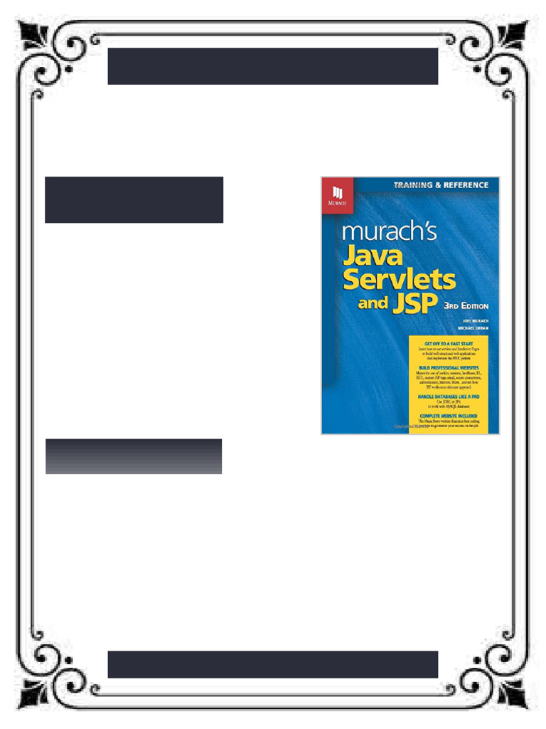 Murach s Java Servlets and JSP 3rd Edition Murach Training Reference ...