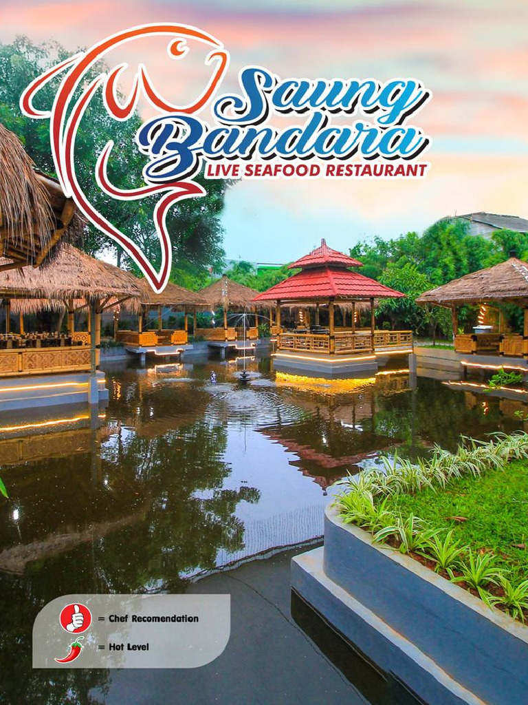BUKU MENU Saung Bandara - 20251009 - 114159 - 0000 | PDF | Sauce | Foods